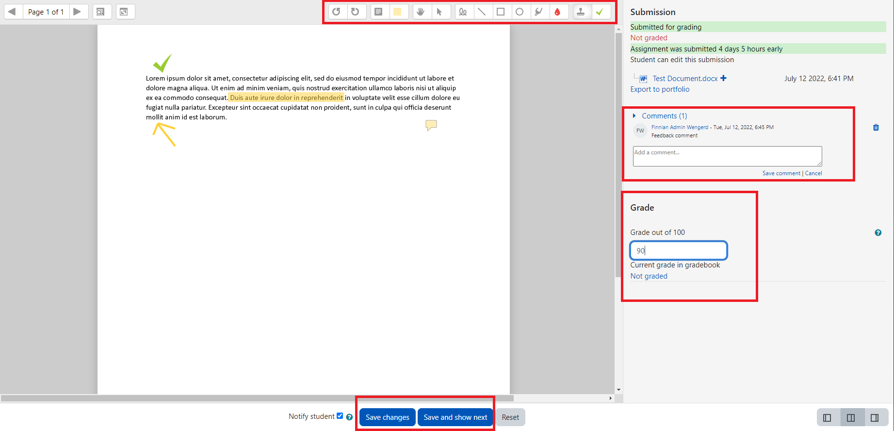 Setting up and Adding Grades